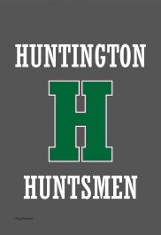 Flag Emotes Double Sided Garden Flag Huntington High School Huntsmen